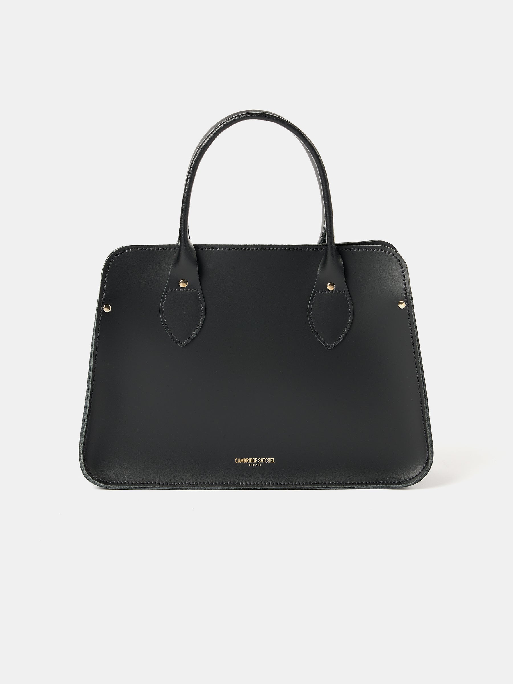 Black Leather Mini Work Bag | Cambridge Satchel