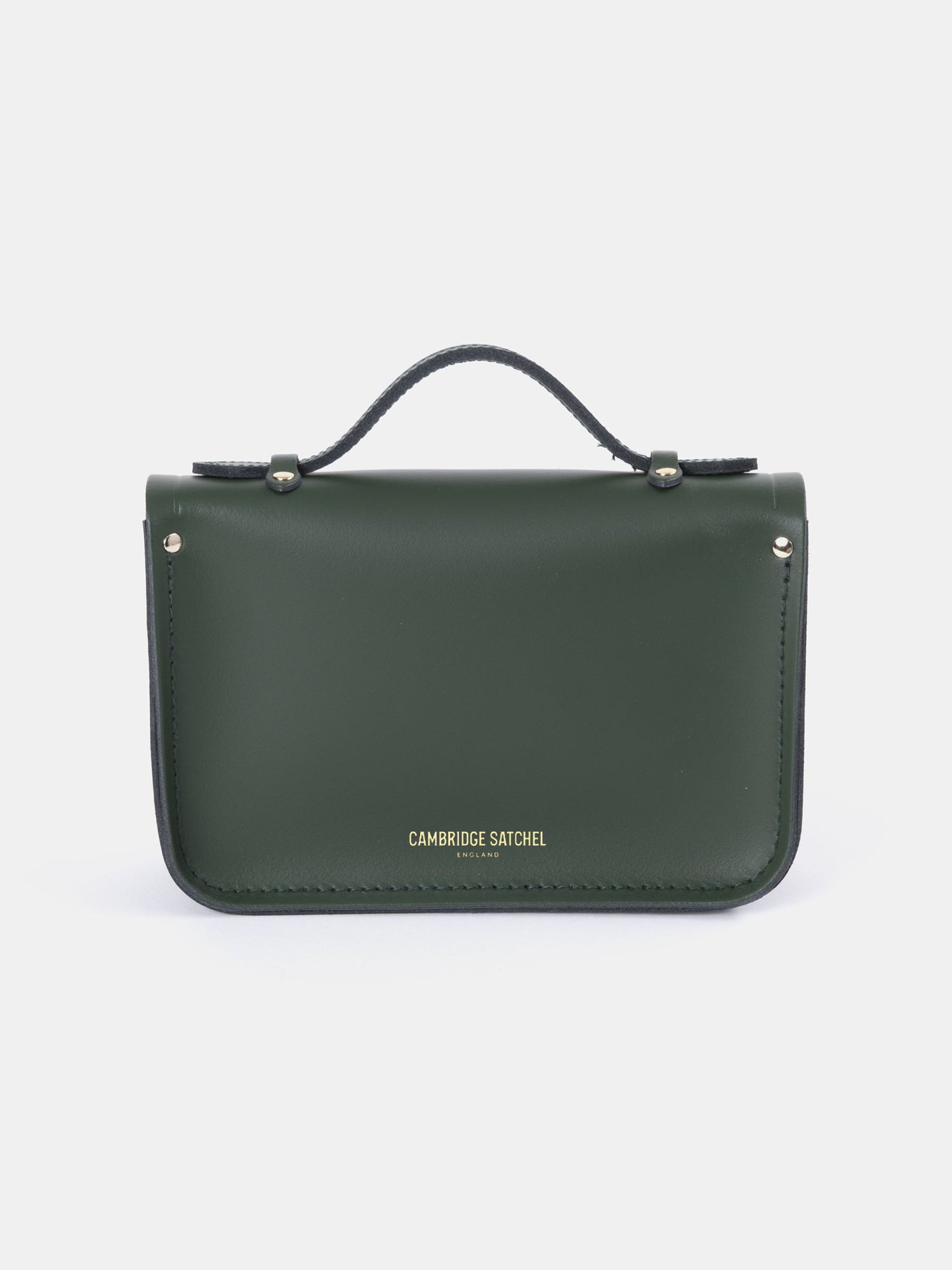 The Mini - Green Small Leather Satchel | Cambridge Satchel