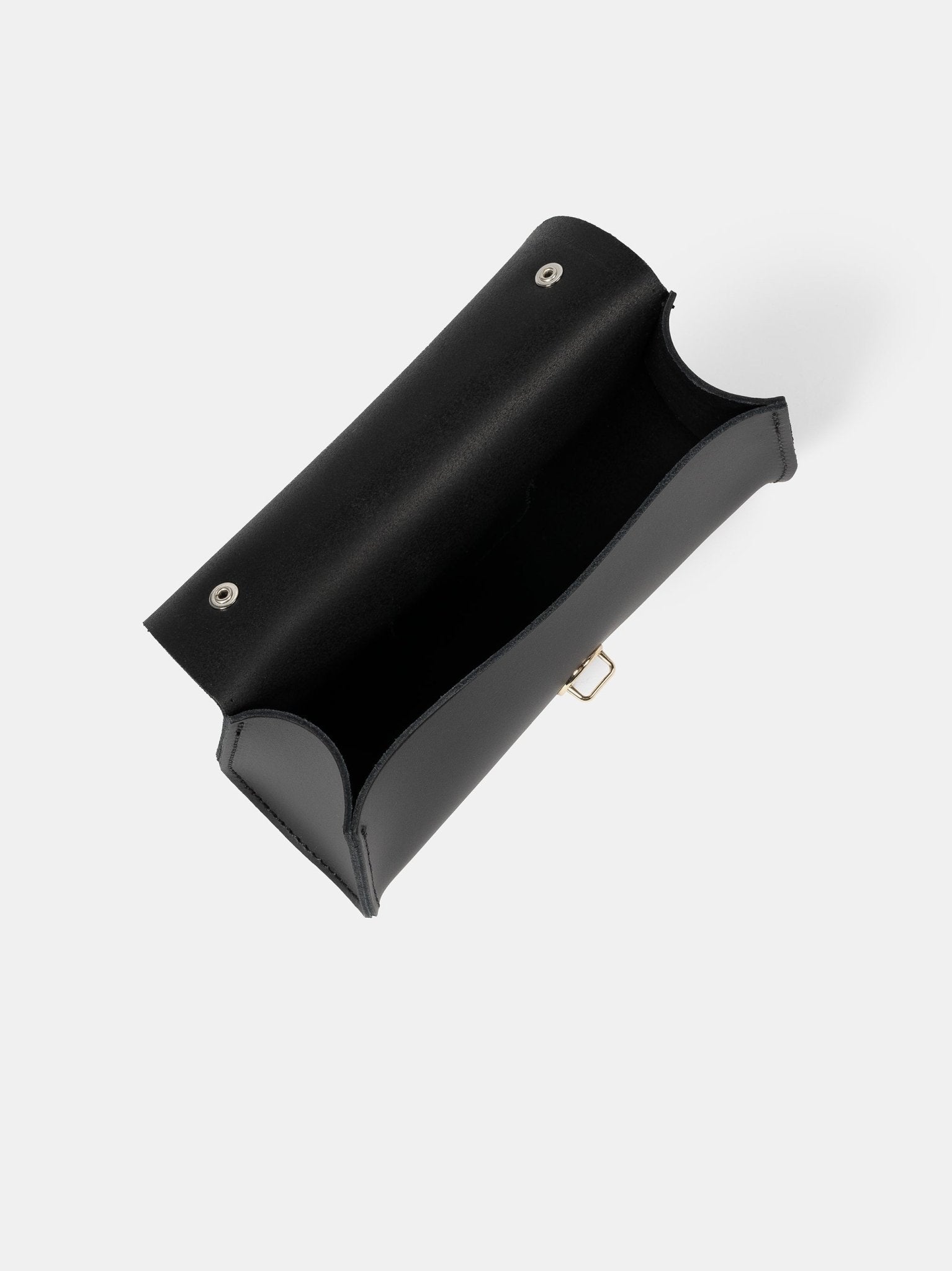 Poppy Mini Handbag - Black & Gold | Cambridge Satchel