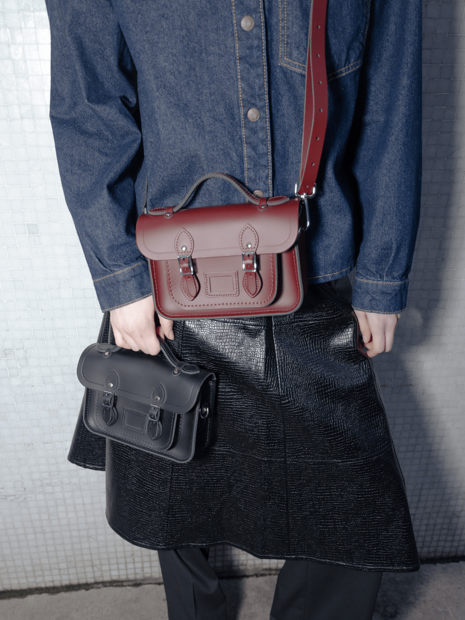 Mini Satchel - Black | Cambridge Satchel