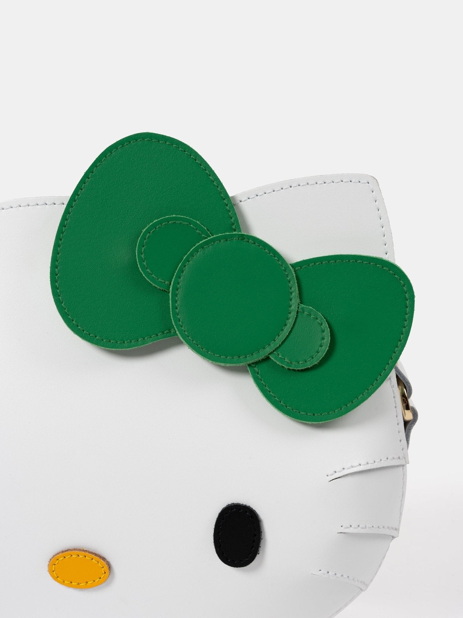 The Hello Kitty Detachable Bow in Apple Green | Cambridge Satchel