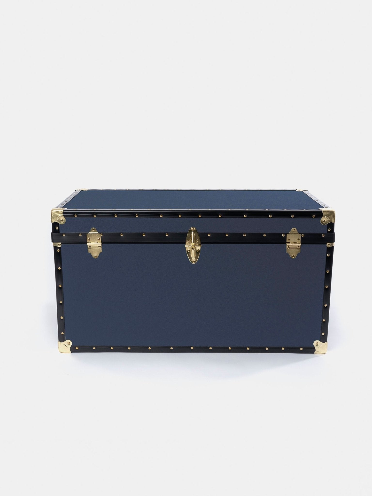 Classic Leather Trunk - Navy | Cambridge Satchel