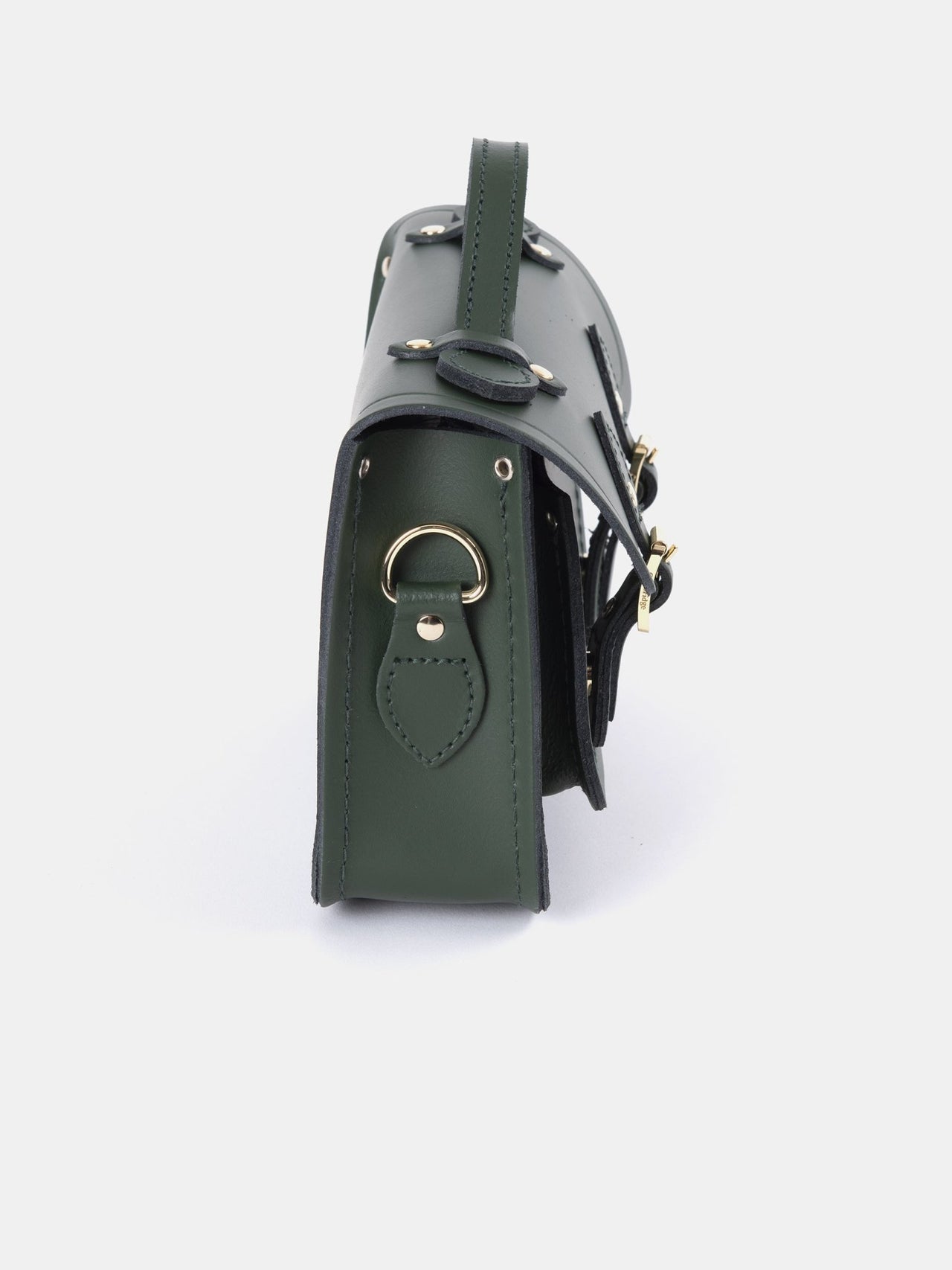 The Mini - Green Small Leather Satchel | Cambridge Satchel